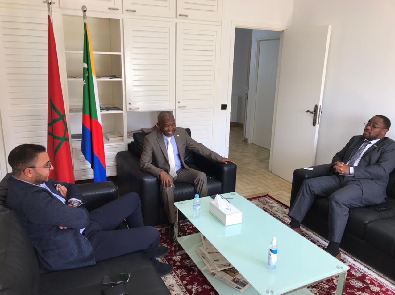 Diplomatie Economique : visite de courtoisie du PDG de AfriCare ...